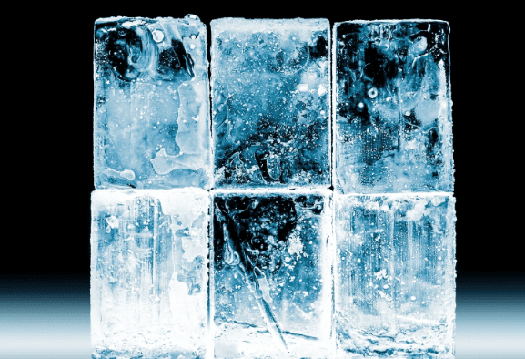 Industrial Ice Size & Condition & Applications Chart - Koller