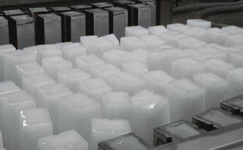 Industrial Ice Size & Condition & Applications Chart - Koller